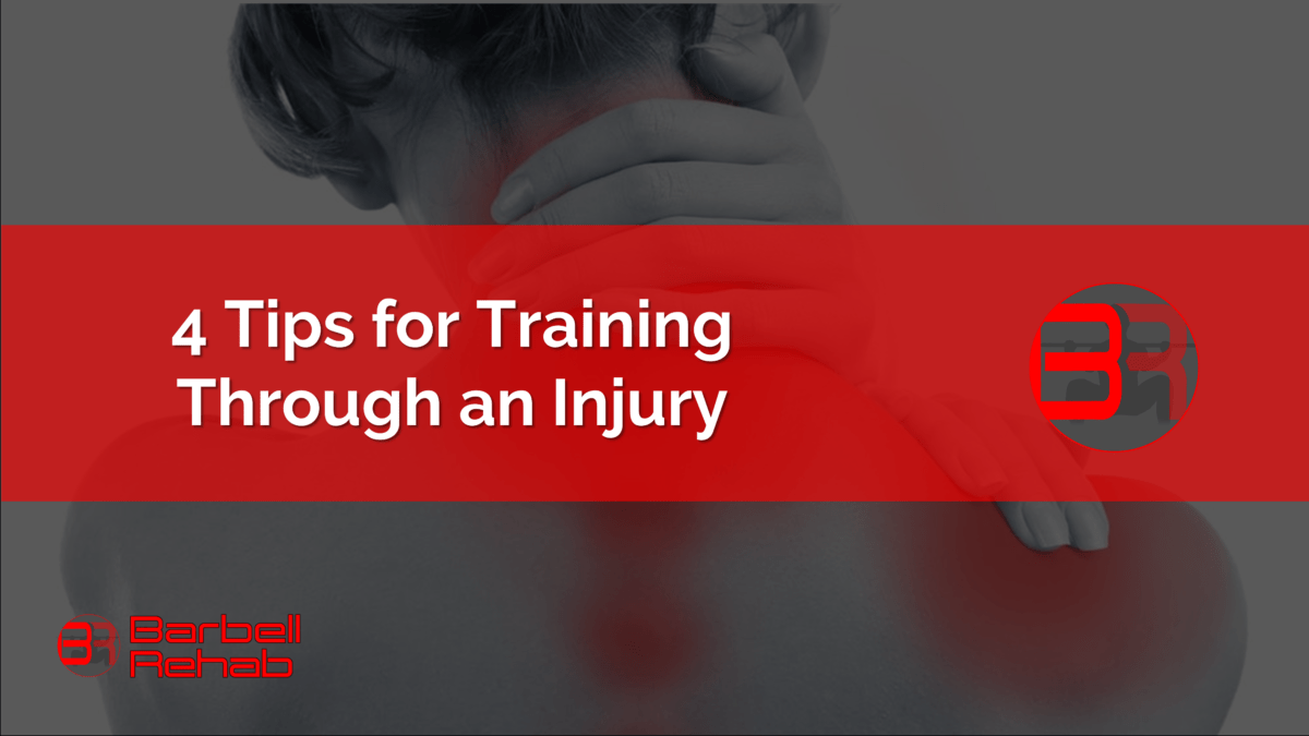 4 Tips for Training Through an Injury