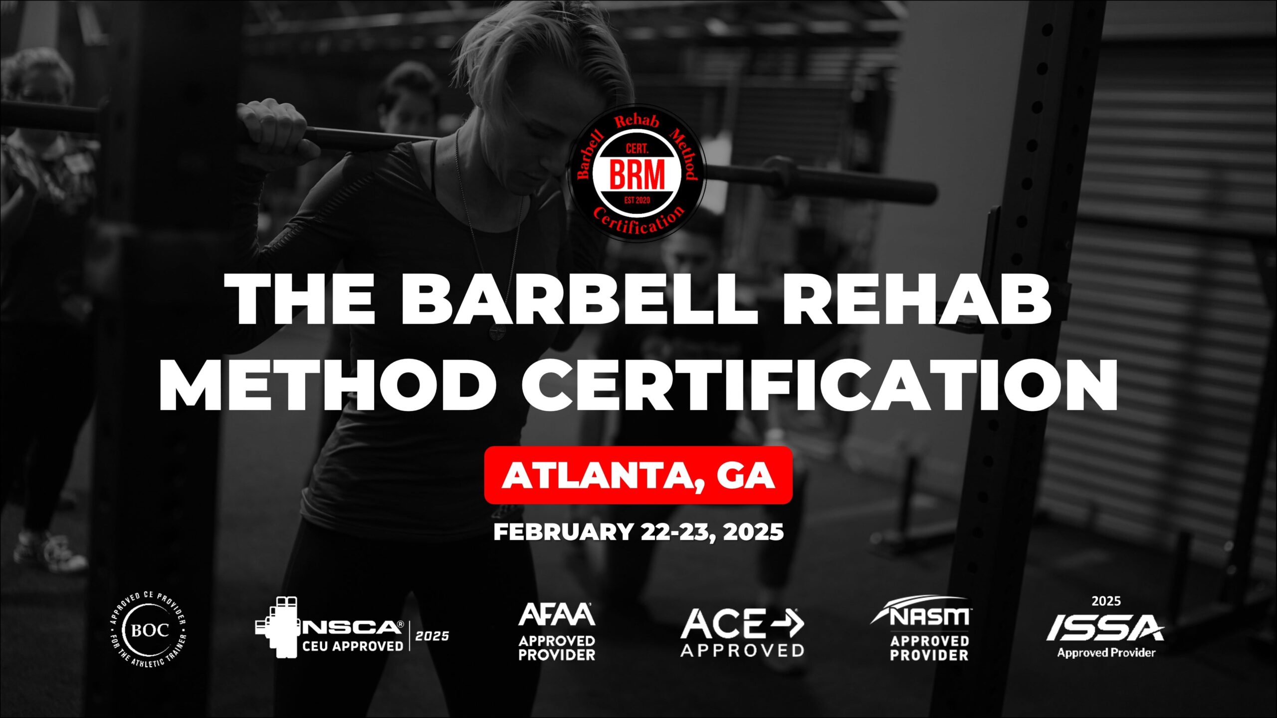 Atlanta, GA | The Barbell Rehab Method Certification